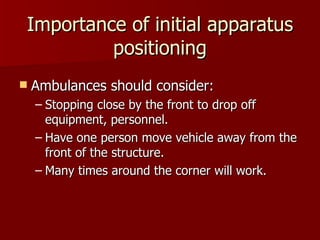 Fire Ground Operations For Ems | PPS