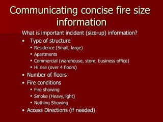 Fire Ground Operations For Ems | PPS
