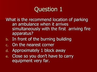 Fire Ground Operations For Ems | PPS