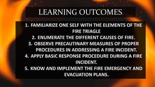 FIRE-HAZARD-PPT.pptx | First Aid | Injuries