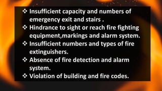 FIRE-HAZARD-PPT.pptx | First Aid | Injuries
