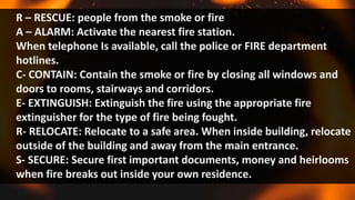 FIRE-HAZARD-PPT.pptx | First Aid | Injuries