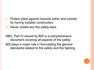 Fire protection in construction | PPTX