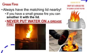 Fire related injuries at home | PPTX