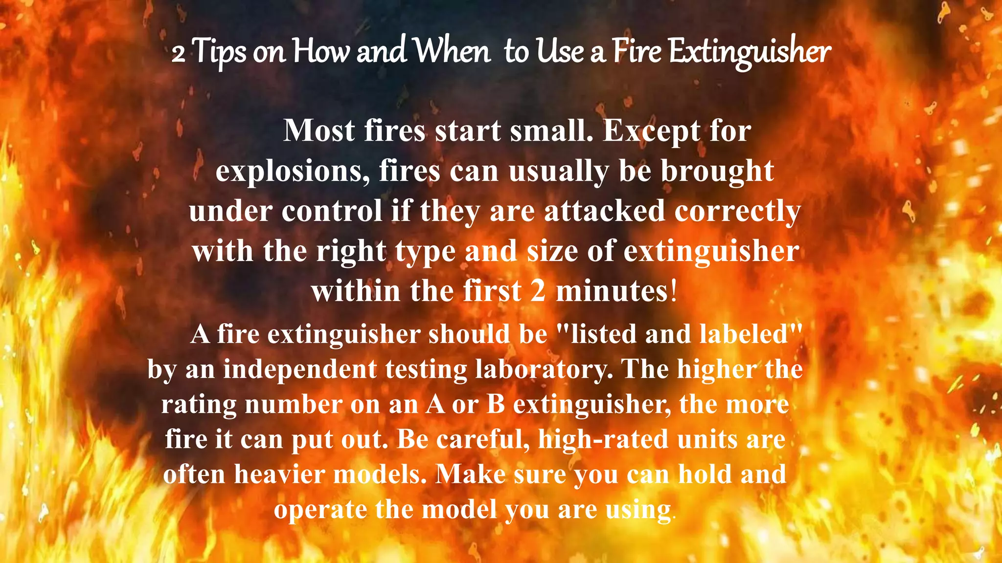 Fire safety | PPTX