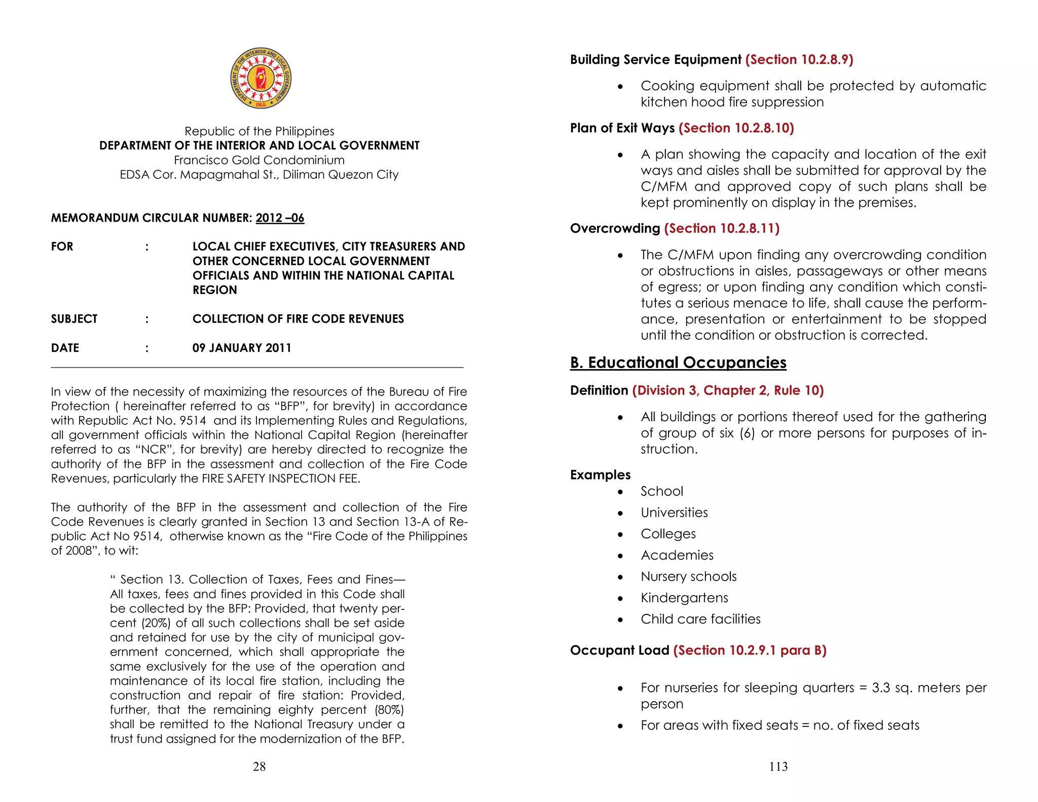 Fire safety-enforcement2012 | PDF