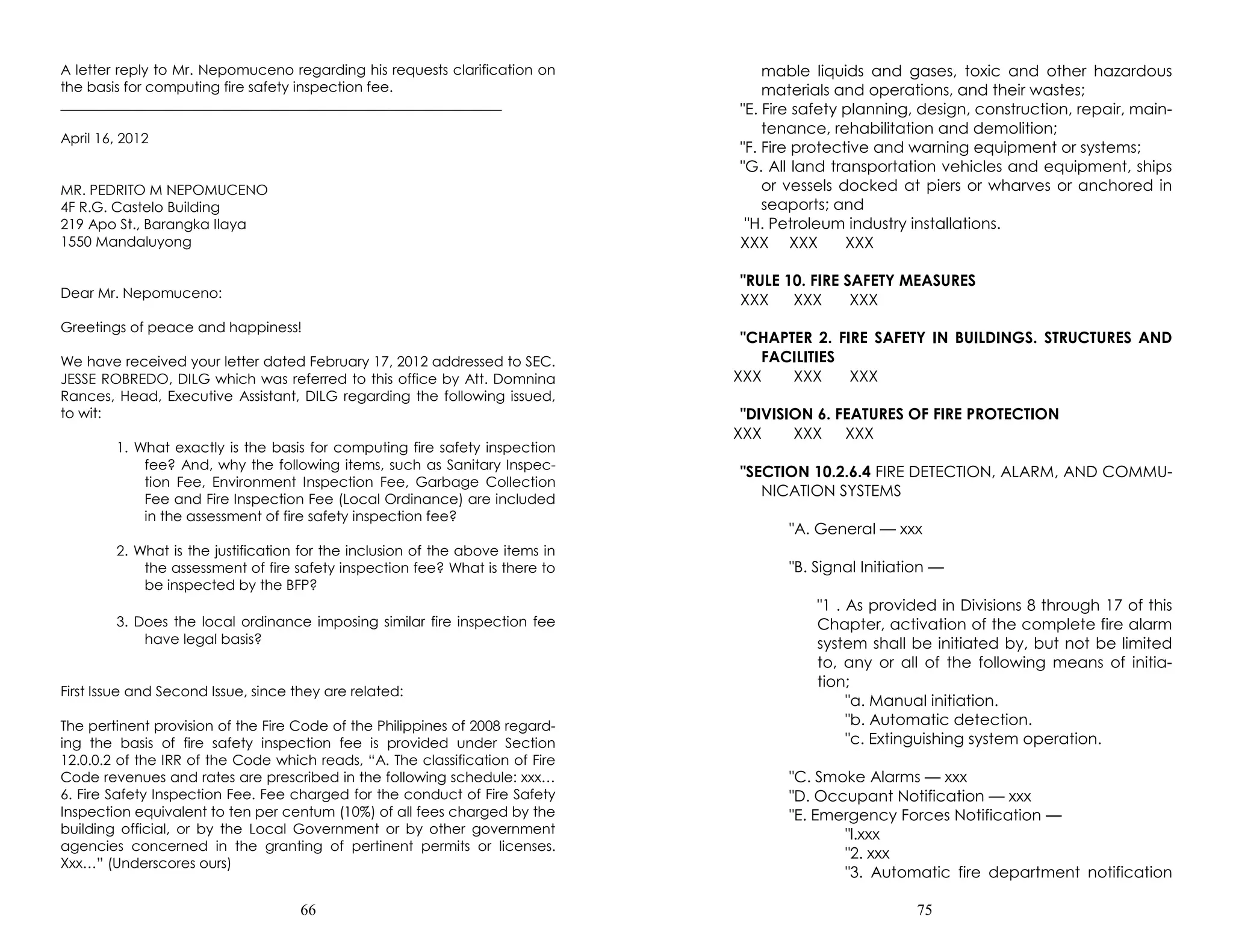 Fire safety-enforcement2012 | PDF