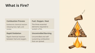 Fire-Safety-Management Presentation PPT. | PPTX | First Aid | Injuries