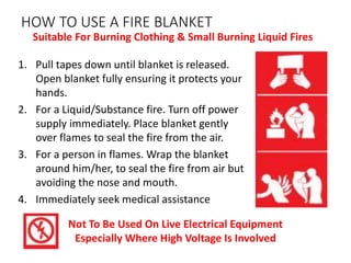 Fire safety Training / Guidelines presentation | PPTX