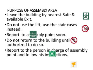 Fire safety Training / Guidelines presentation | PPTX