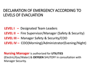 Fire safety Training / Guidelines presentation | PPTX