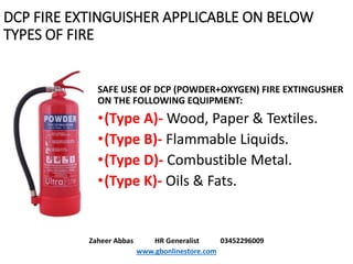 Fire safety Training / Guidelines presentation | PPTX