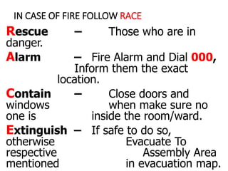 Fire safety Training / Guidelines presentation | PPTX