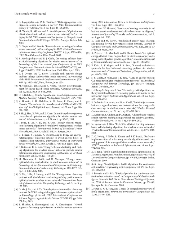 firefly algorithm for cluster head selection | PDF