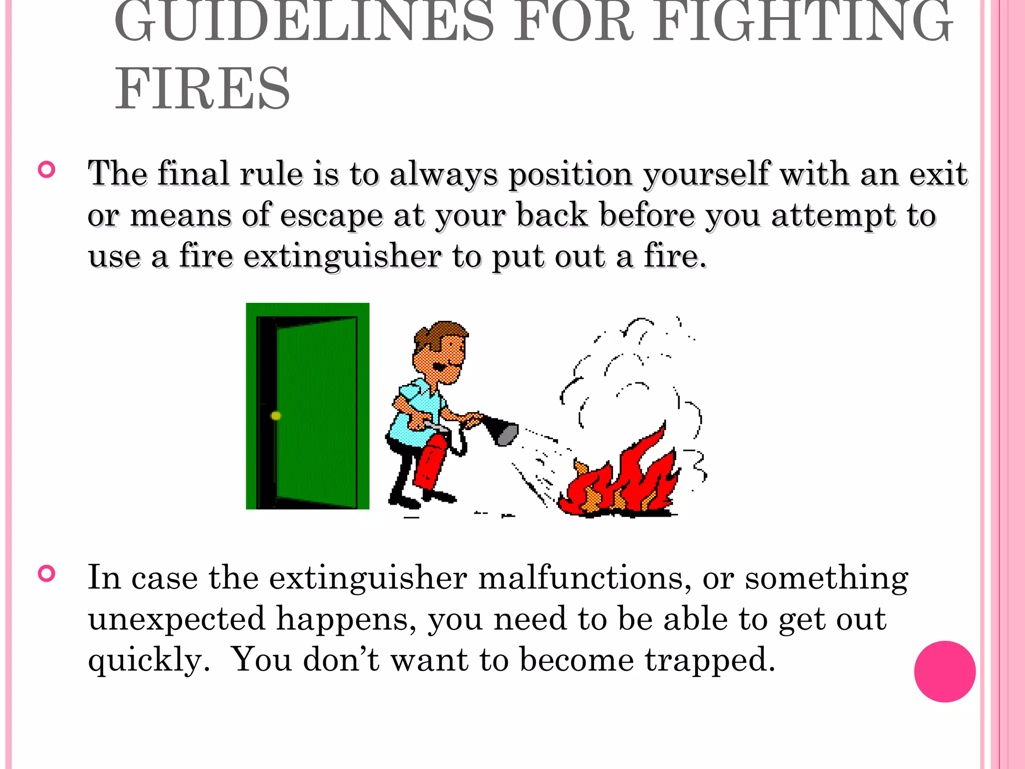 Fire accident, rescue and first aid | PPT