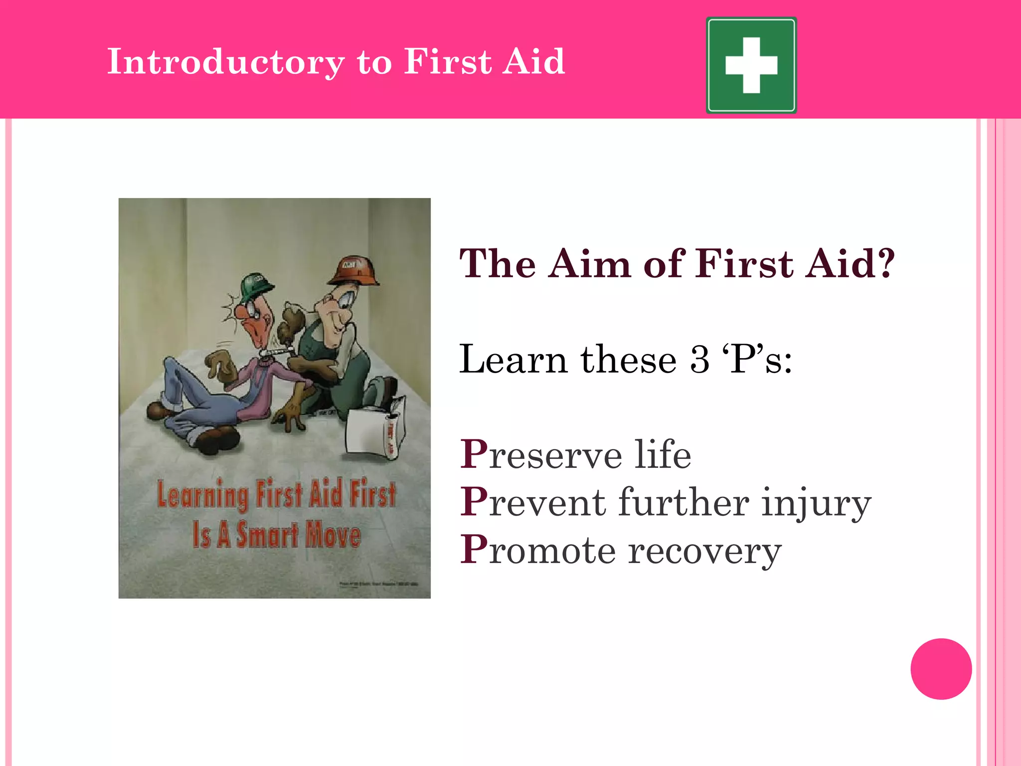 Fire accident, rescue and first aid | PPT