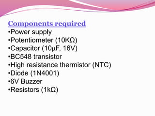 Fire alarm | PPTX | Physics | Science