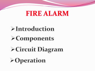 Fire alarm | PPT