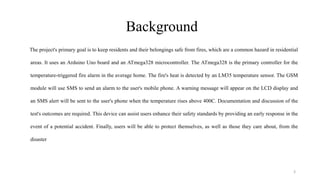 Design and Build of an Arduino-Powered Fire Detection System. pptx | PPTX