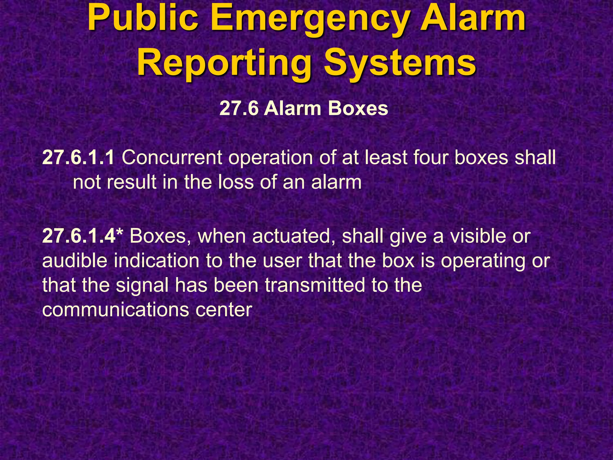 Fire alarm 3-e-public_emergency_alarm_reporting_systems | PPTX