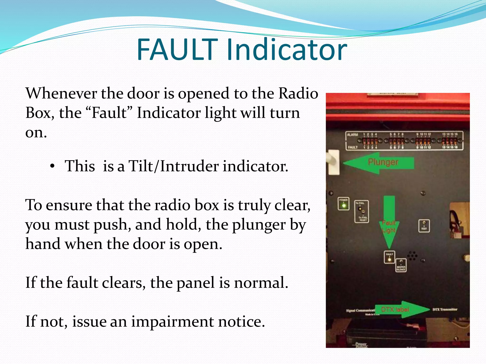 Fire Alarm Control Panel Operations | PPSX