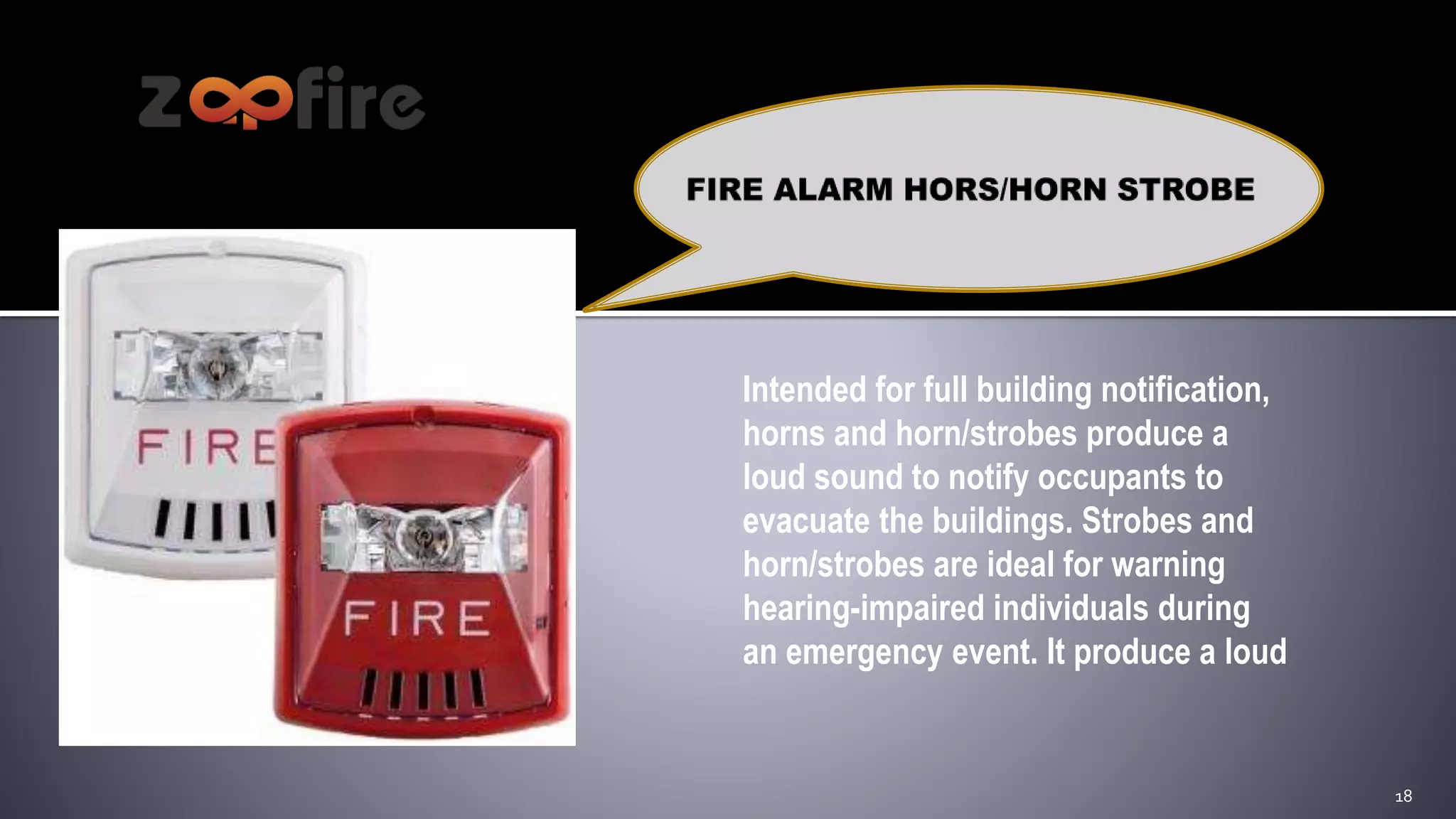 Functioning of a Fire alarm panel | PPTX