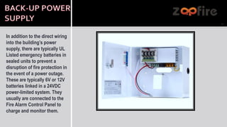 Functioning of a Fire alarm panel | PPTX