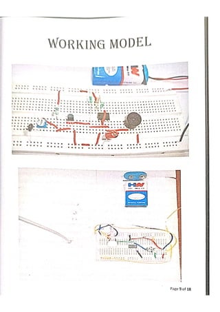 fire alarm project xII on topic fire alarm | PDF