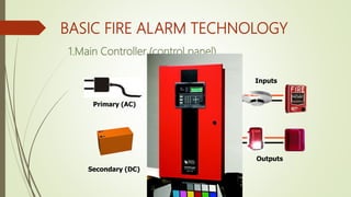 Fire alarm system and common types of detectors | PPTX