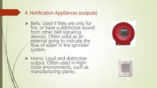 Fire alarm system and common types of detectors | PPTX