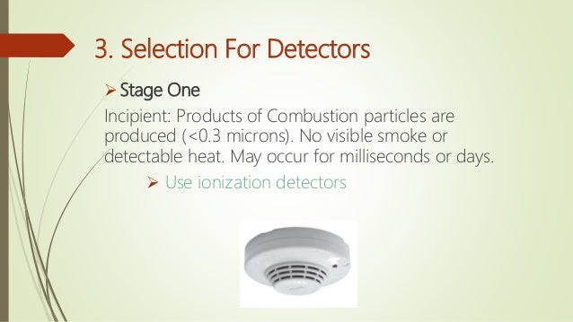 Fire alarm system and common types of detectors
