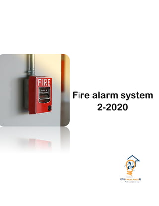 Fire Alarm System for safety of electrical systems | PDF