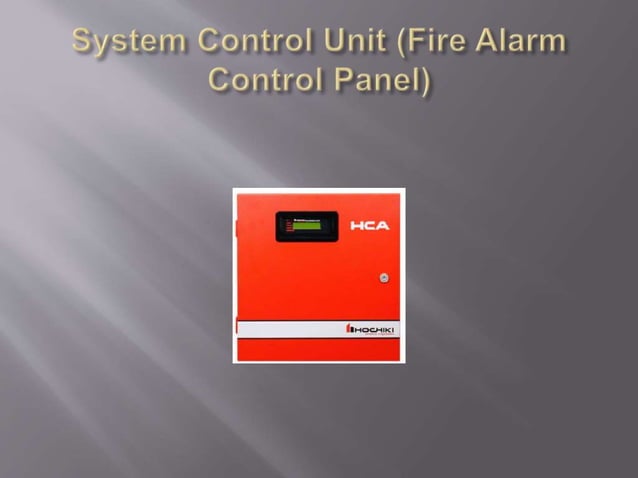 Fire alarm , detection and suppression system | PPTX