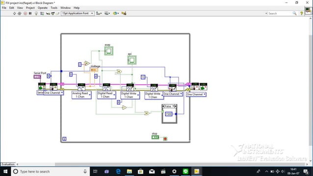 Polban Fire Alarm System Menggunakan Arduino Uno+LabView Link | PPTX