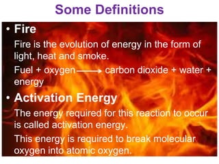 Fire and arson | PPTX