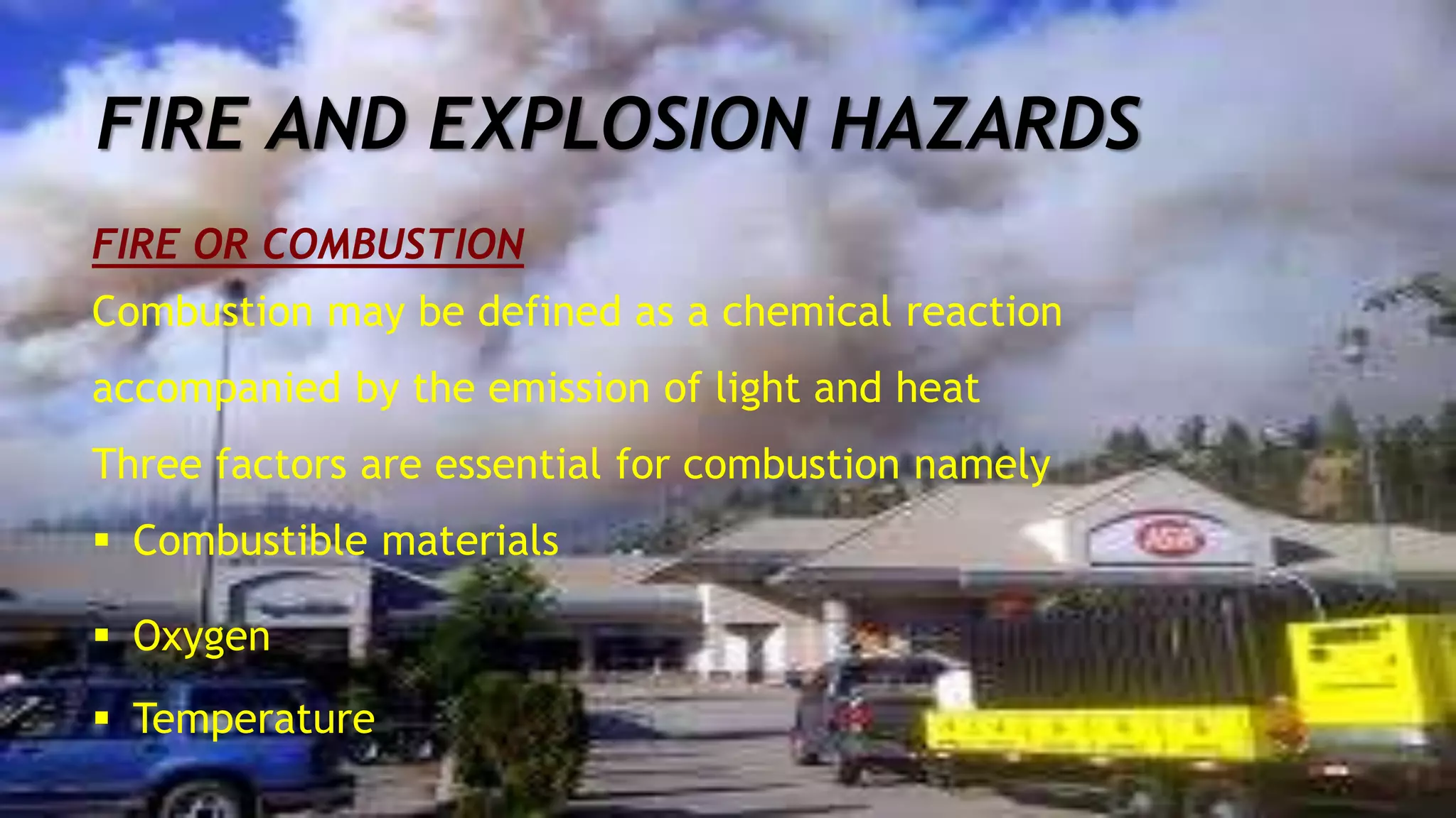 Fire and electrical hazards | PPTX