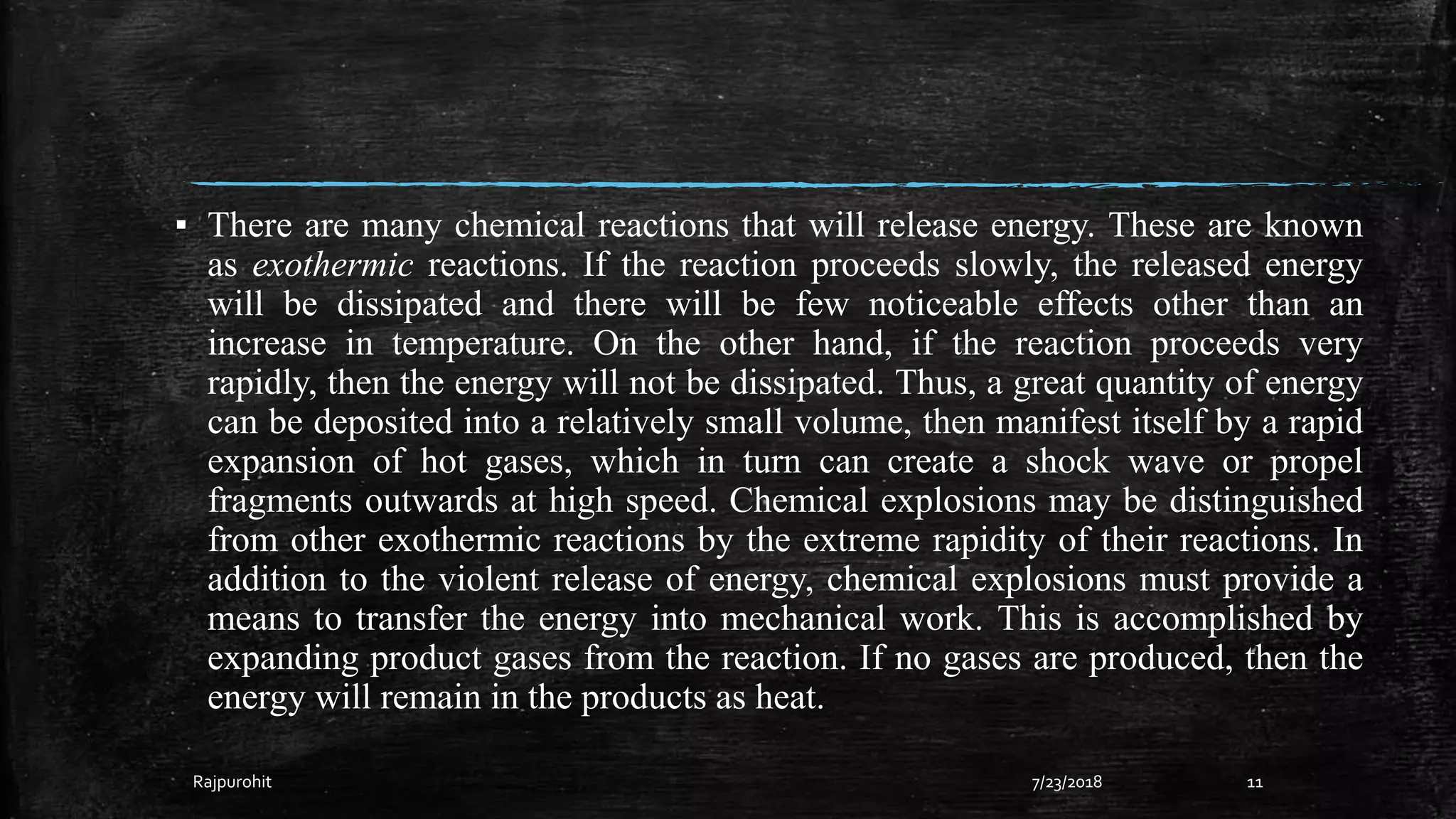 Fire and explosion | PPTX