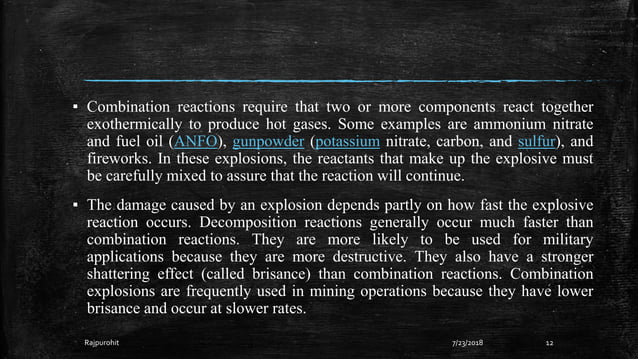 Fire and explosion | PPTX | Chemistry | Science