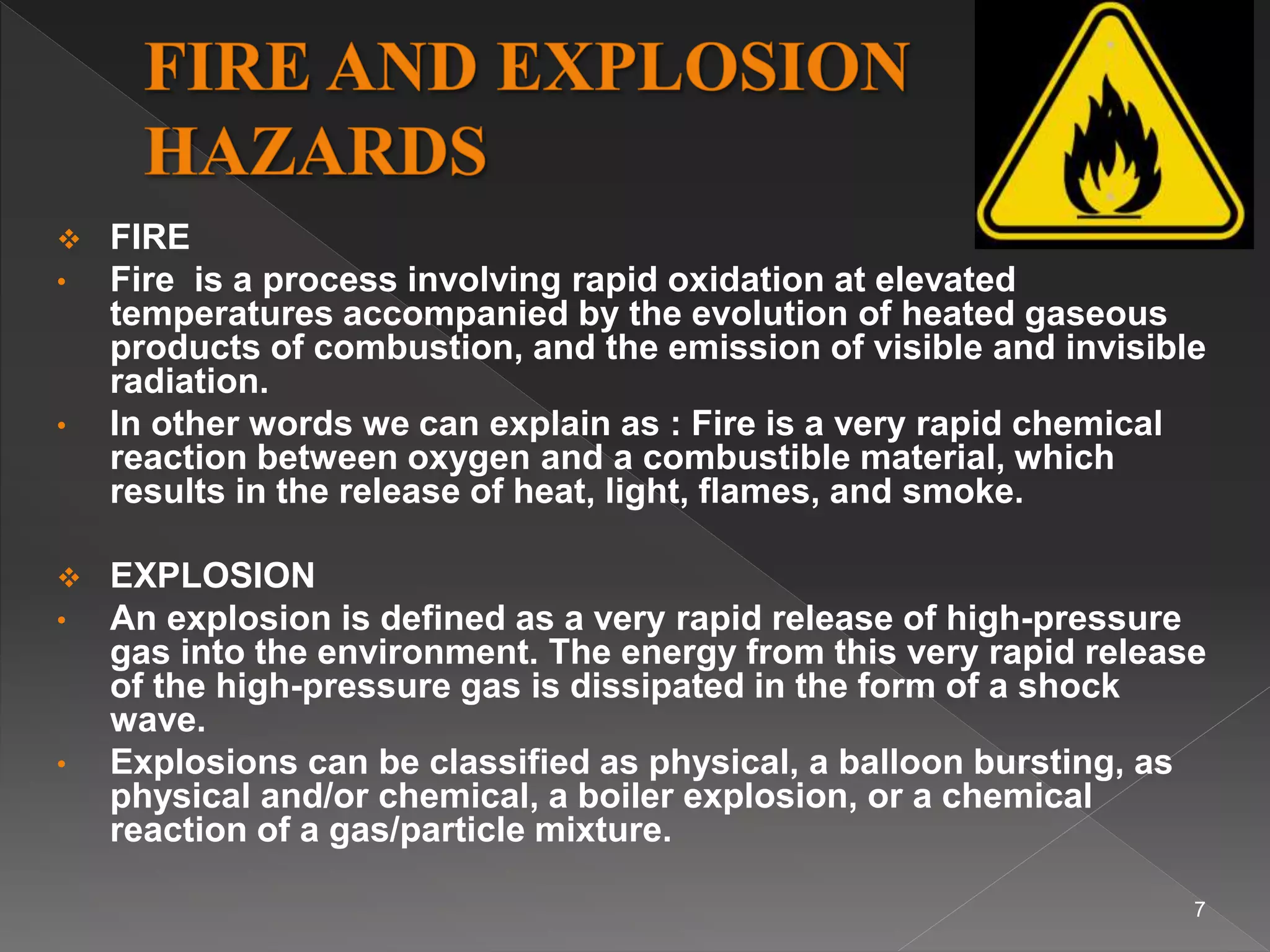 FIRE AND EXPLOSION (Industrial Hazards).pptx