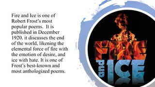 Fire and ice | PPT