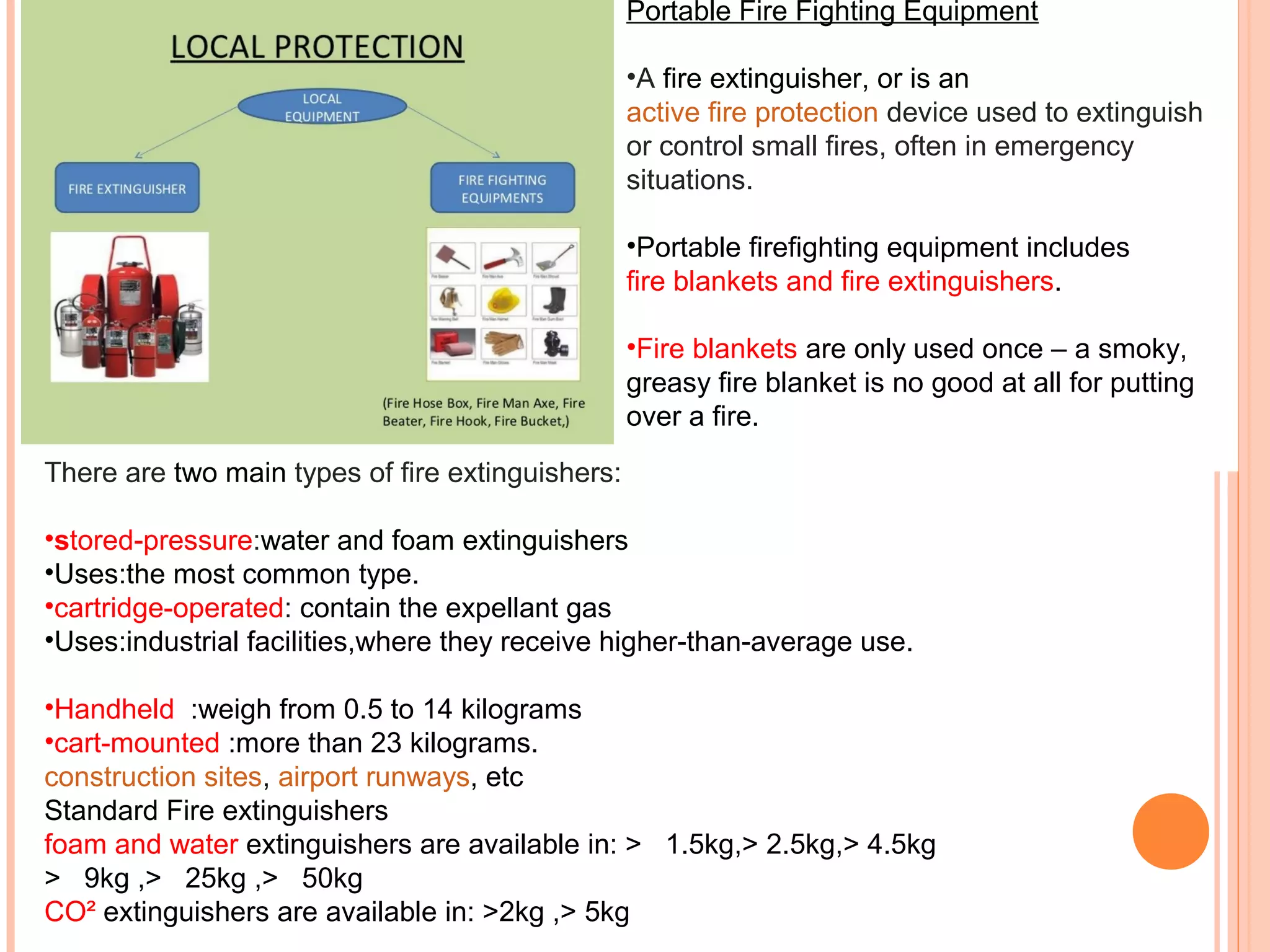 Fire and safety equipment madh | PPT