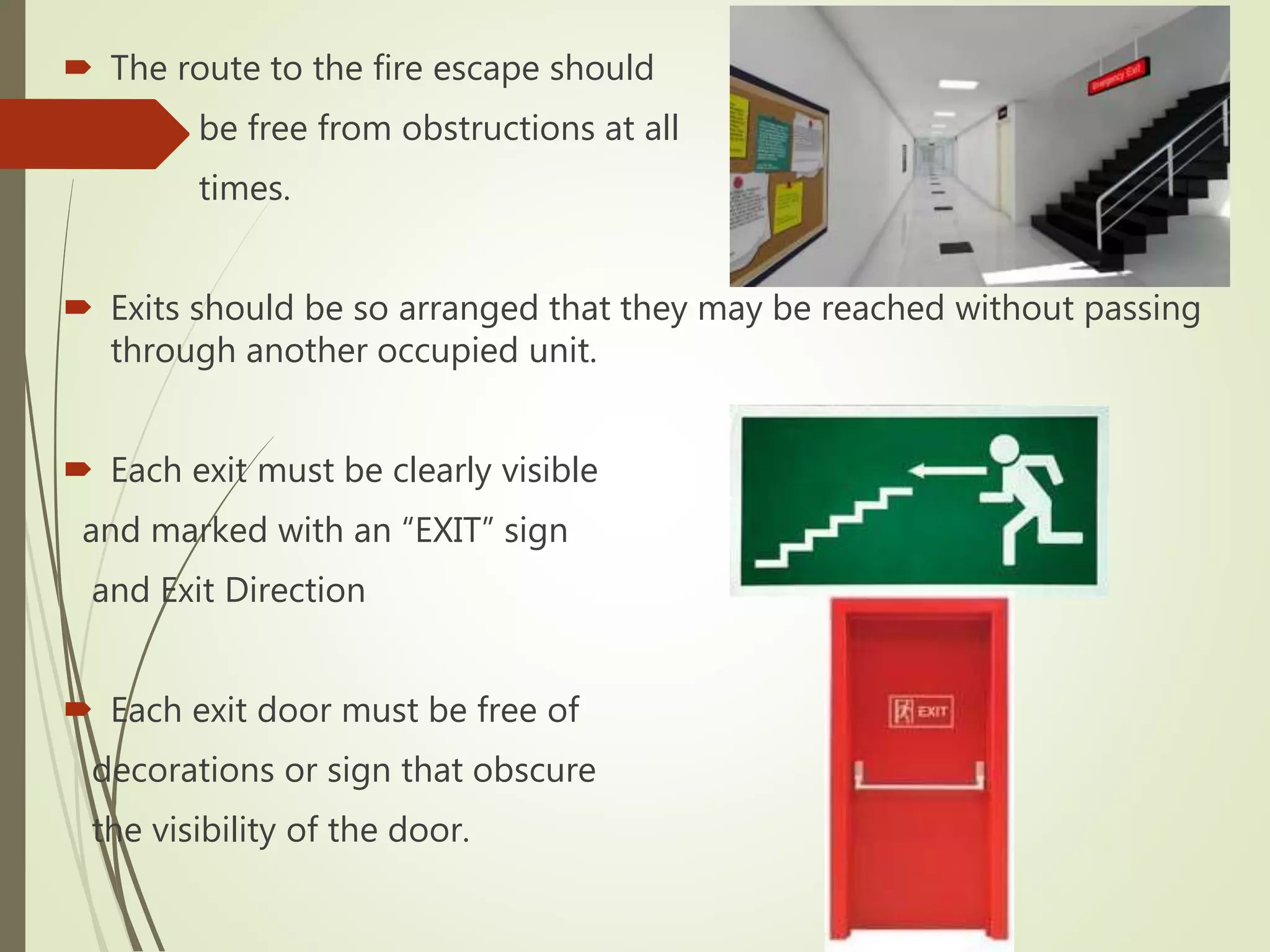 Fire and safety management | PPTX