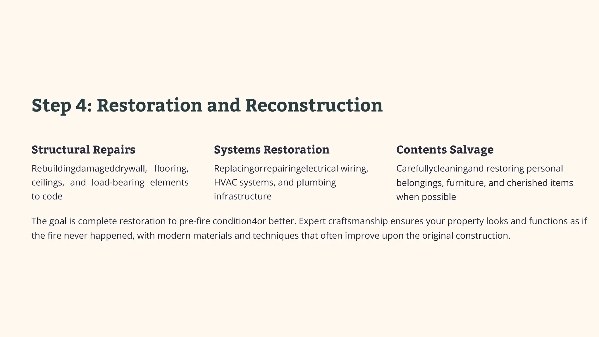 Fire and Smoke Damage Restoration: From Disaster to Recovery | PDF