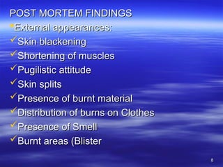 fire and thermal injuries pathology forensics.ppt