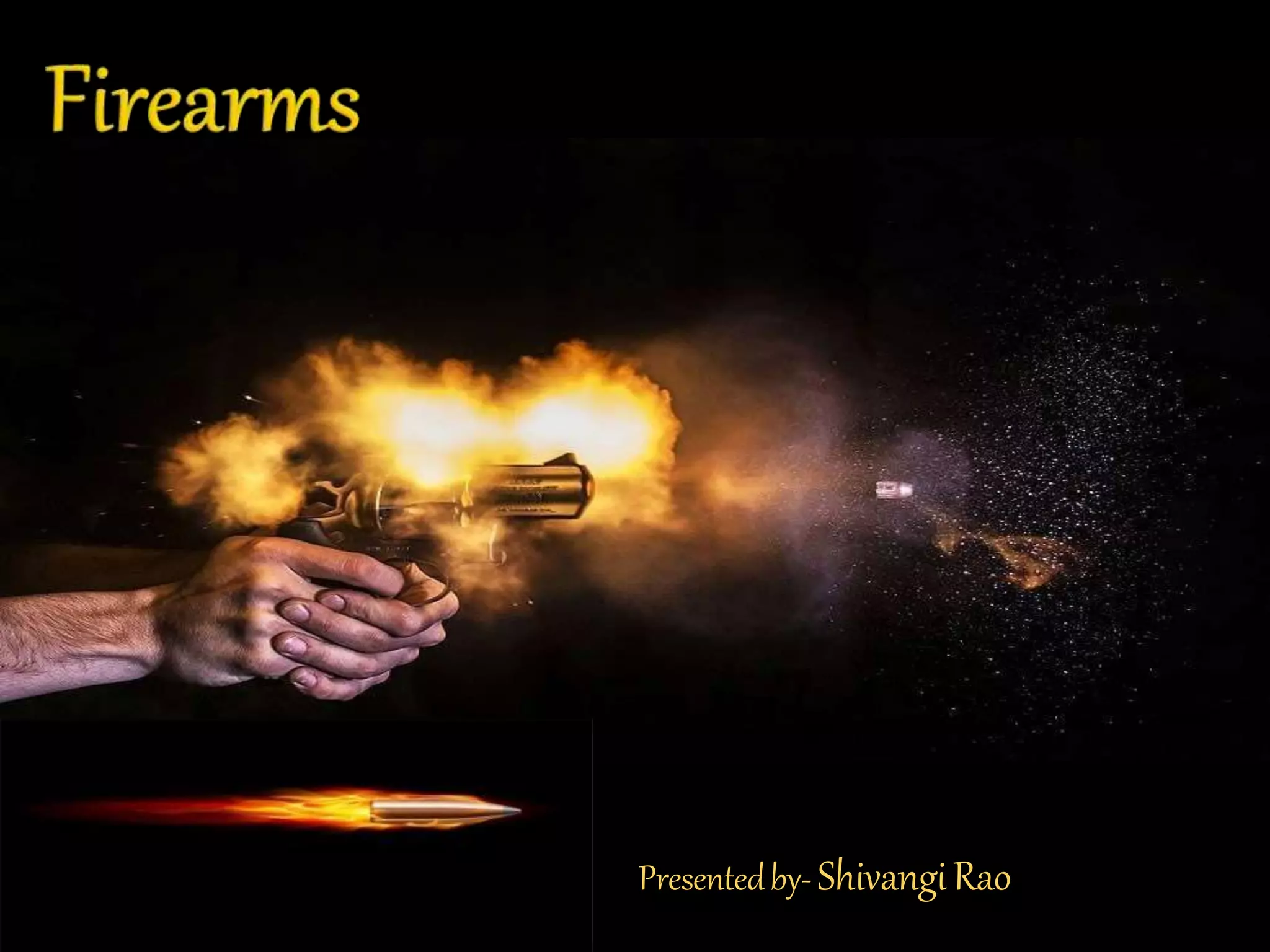 Firearm Presentation: Classification, Parts, Ammunition & Mechanism | PPT