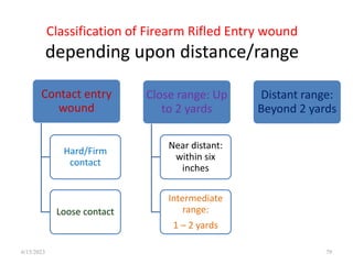 Firearm-Wounds.ppt | Arms & Ammunition | Sensitive Topics