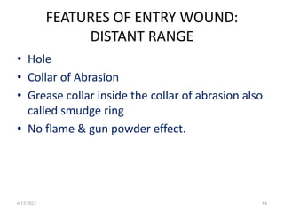 Firearm-Wounds.ppt | Arms & Ammunition | Sensitive Topics