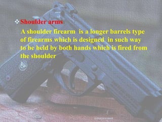 Firearm and its classification. | PPTX
