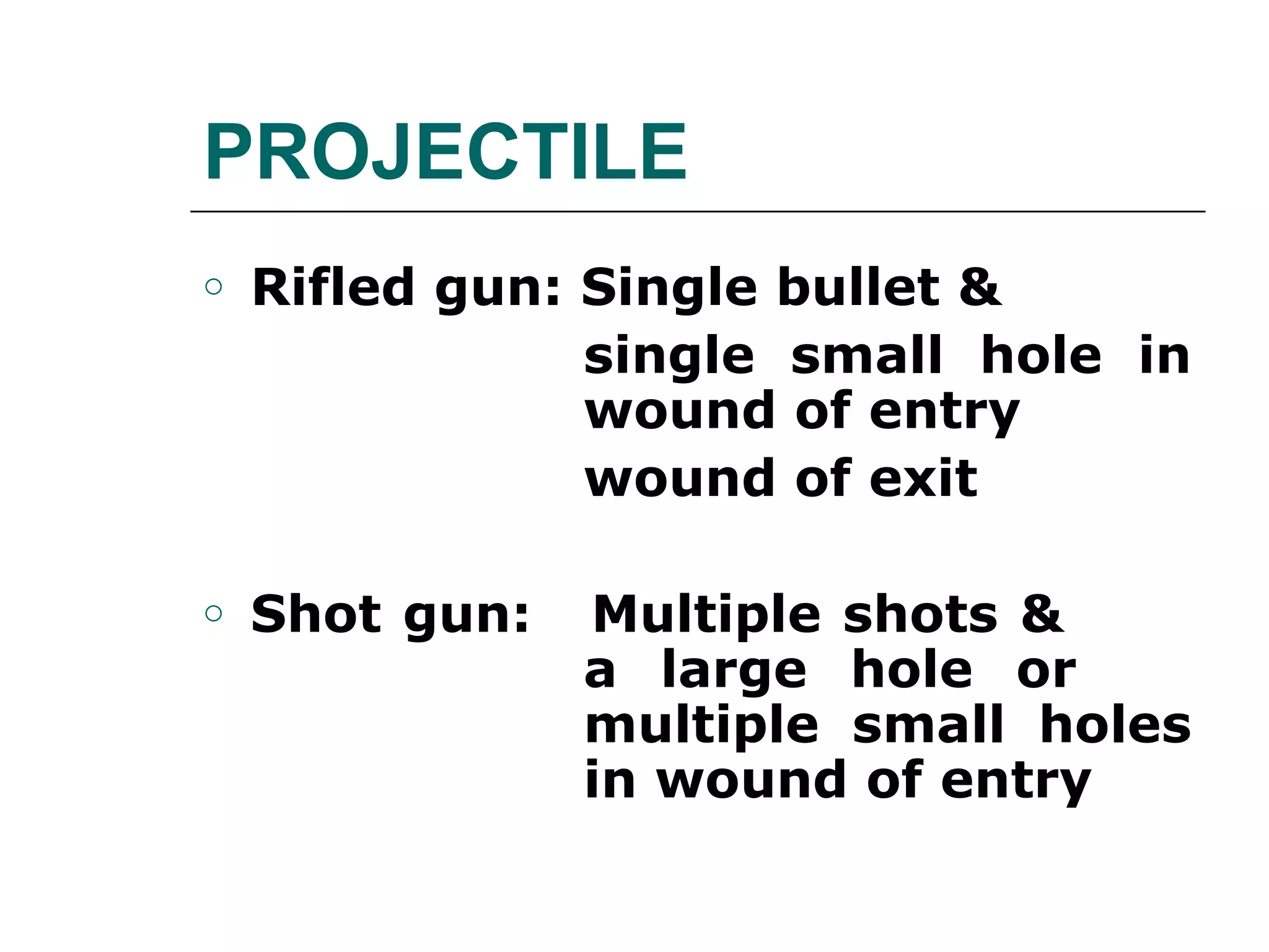 Fire arm injuries | PPT