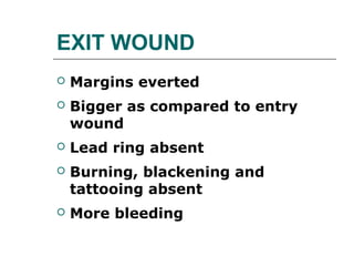Fire arm injuries | PPT